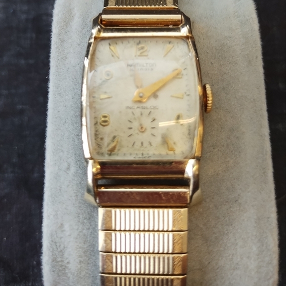 Hamilton | Accessories | Rare Vintage Hamilton Incabloc K Rgp Mens ...